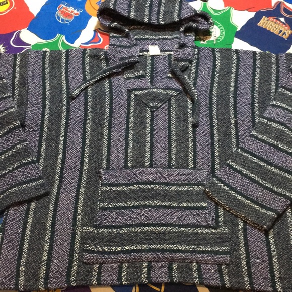 Vintage | Shirts | Vintage Baja Drug Rug Hoodie | Poshmark